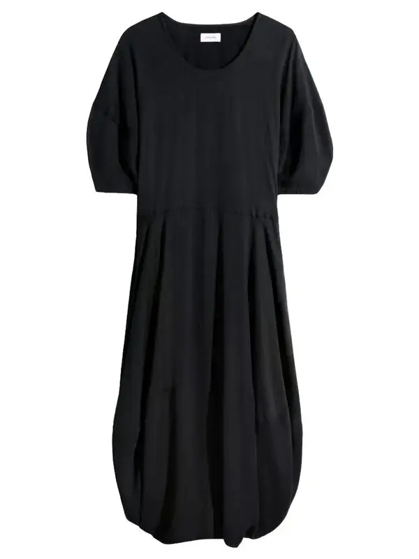 LEMAIRE Balloon Midi Dress - Black