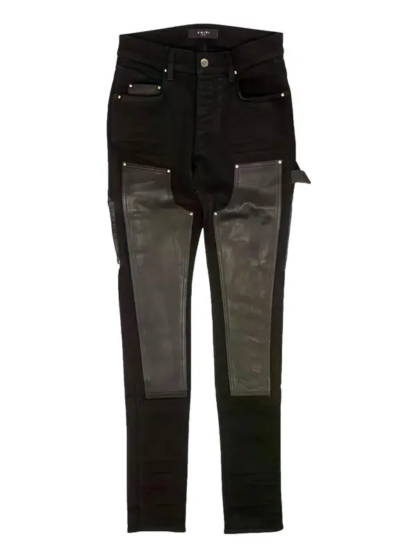 Amiri Paneled Trousers - Black