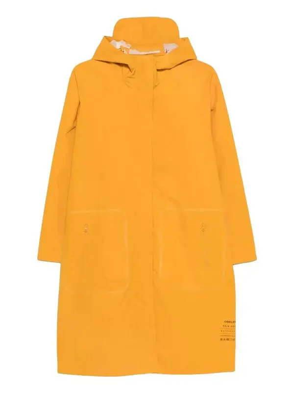 OSKLEN Hooded Rain Coat - Yellow