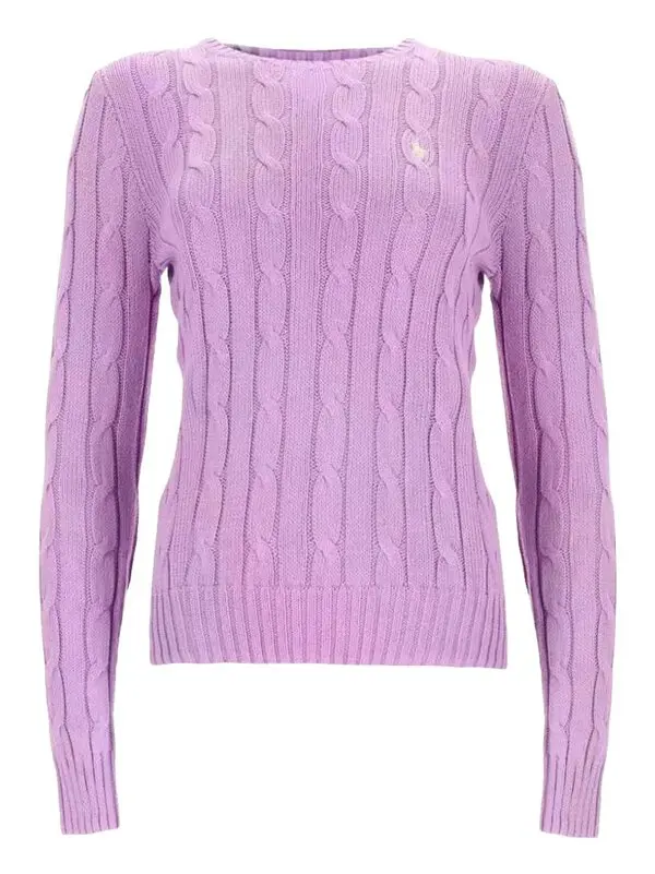 Polo Ralph Lauren Cable-knit Sweater - Purple
