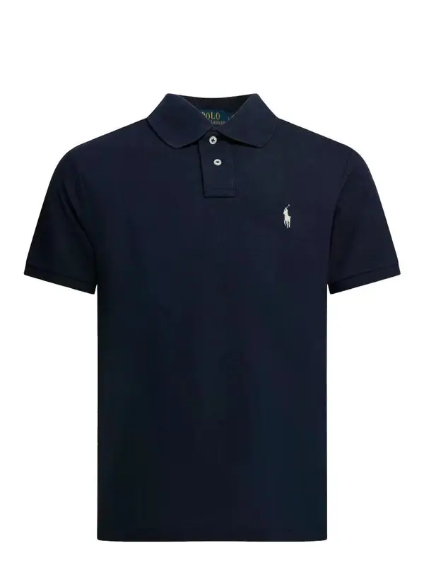 Polo Ralph Lauren Logo Polo Shirt - Blue