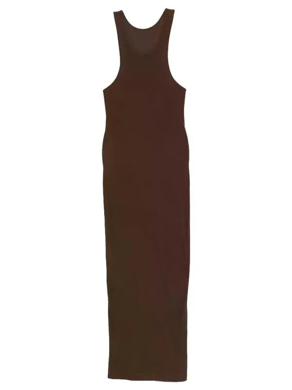 ENTIRE STUDIOS Sleeveless Tank Dress - Brown