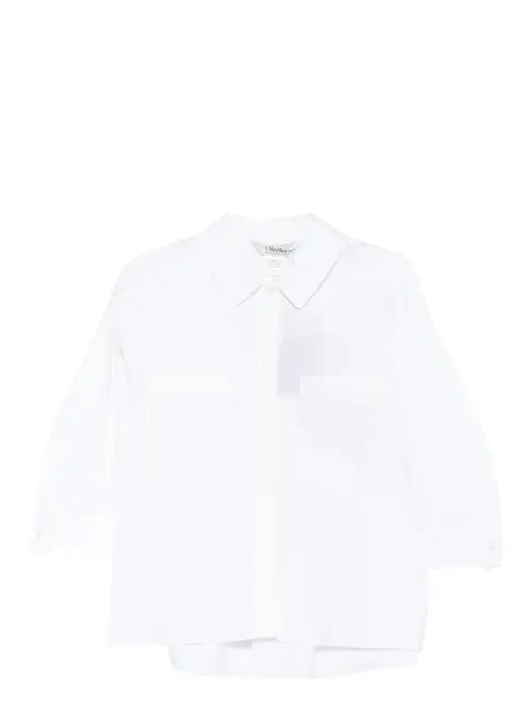 Max Mara Chest-pockets Shirt - White
