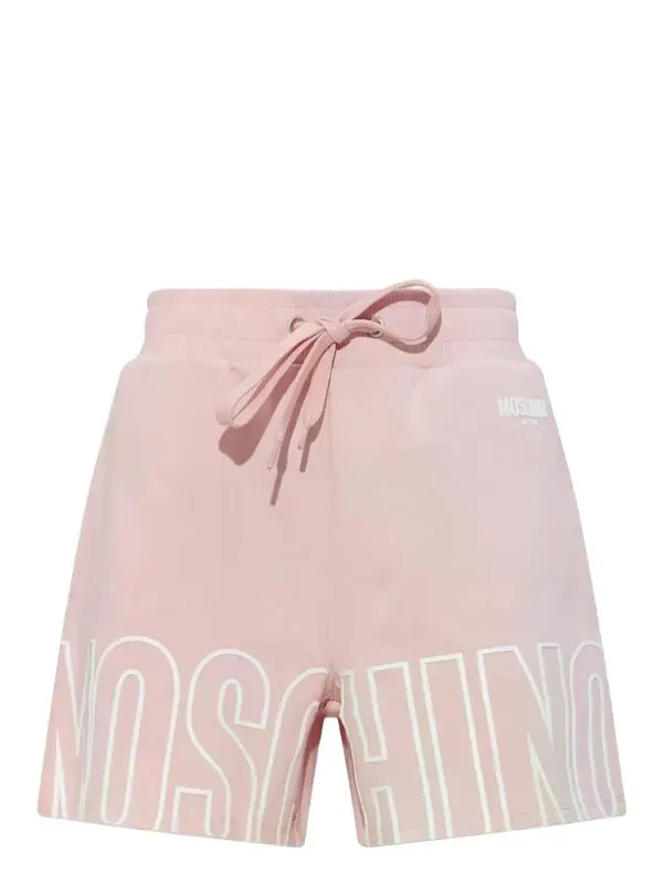 Moschino Logo-print Shorts - Pink