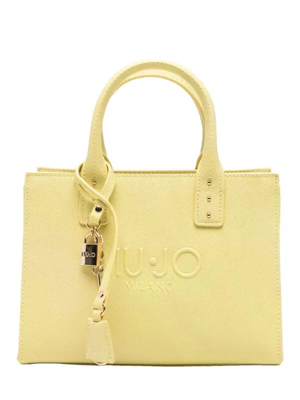 Liu Jo Small Logo-embossed Tote Bag - Yellow