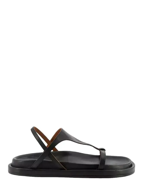 ATP ATELIER Ultimo T-strap Sandals - Black