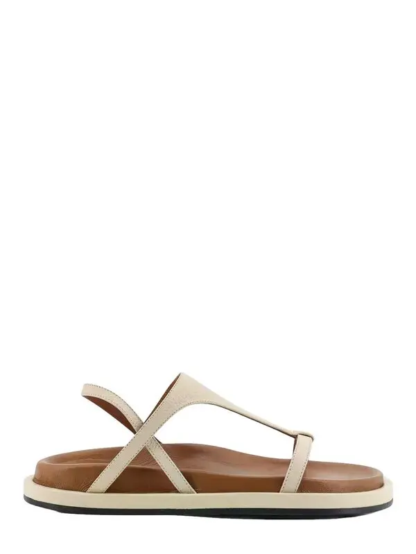 ATP ATELIER Ultimo T-strap Sandals - Neutrals