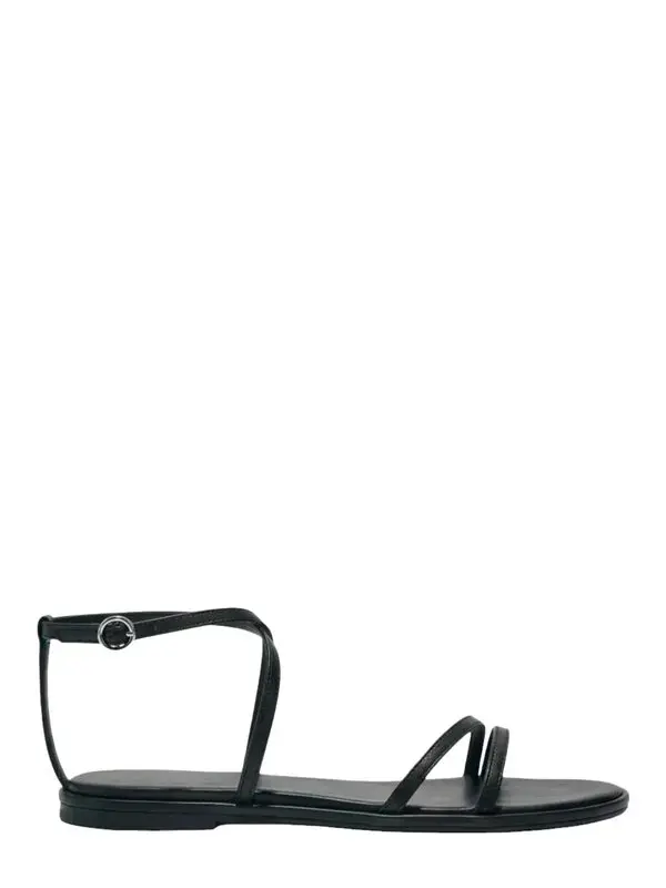 AeydĒ Rabea Strappy Sandals - Black
