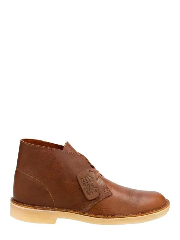 Clarks Tumbled Desert Boots - Brown