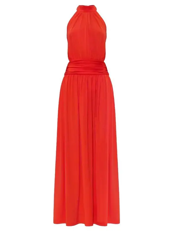 GESTUZ Gzkadie Halterneck Dress - Red