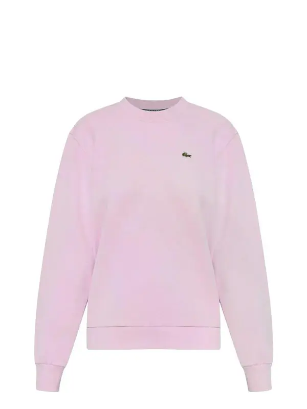 Lacoste Logo-patch Sweatshirt - Pink