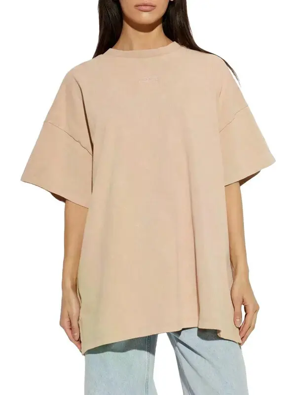 GESTUZ Jio Round-neck T-shirt - Neutrals