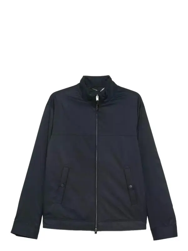 Canali Zip-up Pocket Jacket - Blue
