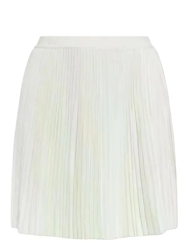 Lacoste Pleated Mini Skirt - White