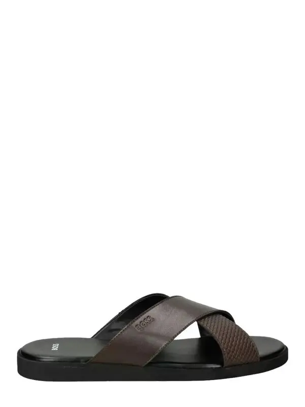 BOSS Crossover Sandals - Brown