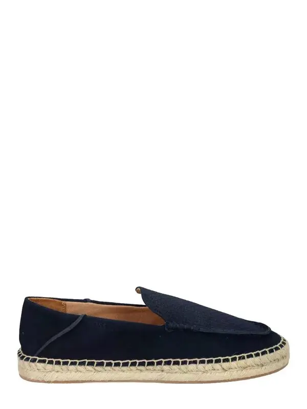 BOSS Leather Espadrilles - Blue