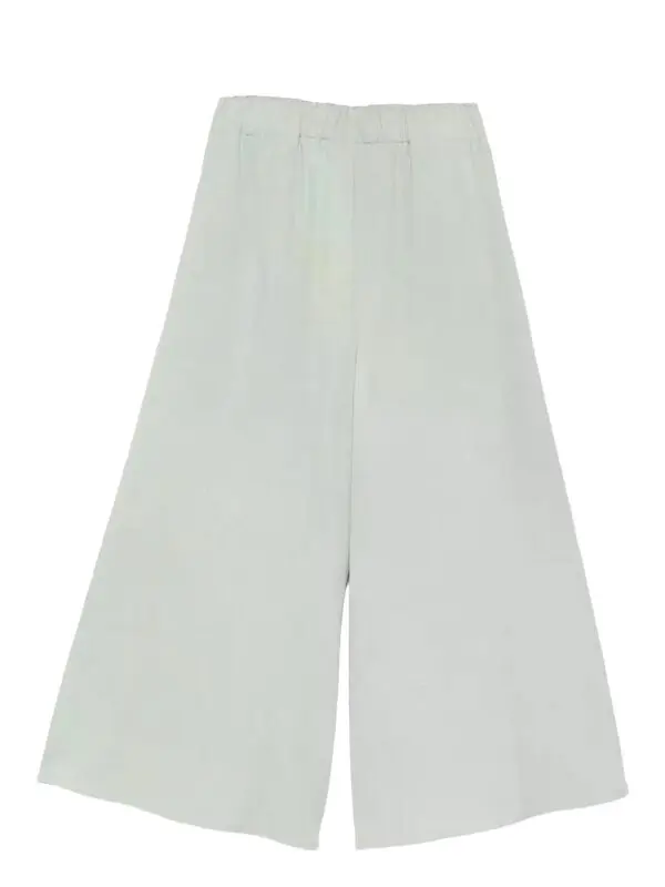 Dusan Elasticated Wide Leg Pants - Green