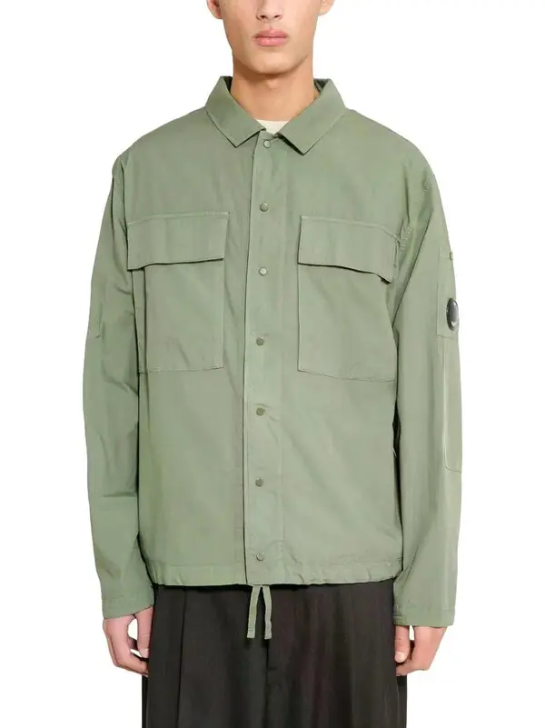 C.P. COMPANY Chest-pocket Overshirt - Green