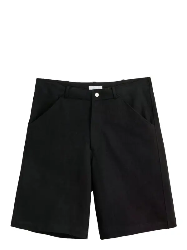 LADY WHITE CO. Belt-loop Shorts - Black
