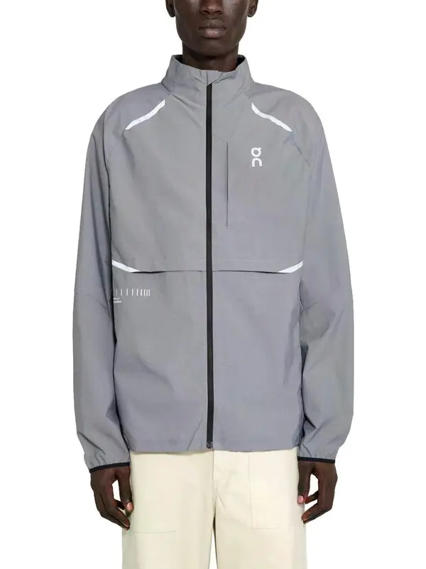 On Reflective Stripes Jacket - Grey