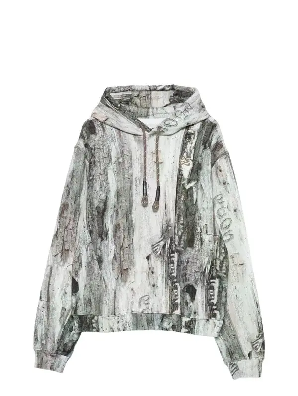 RC OUTDOOR SUPPLY Patterned Hoodie - White