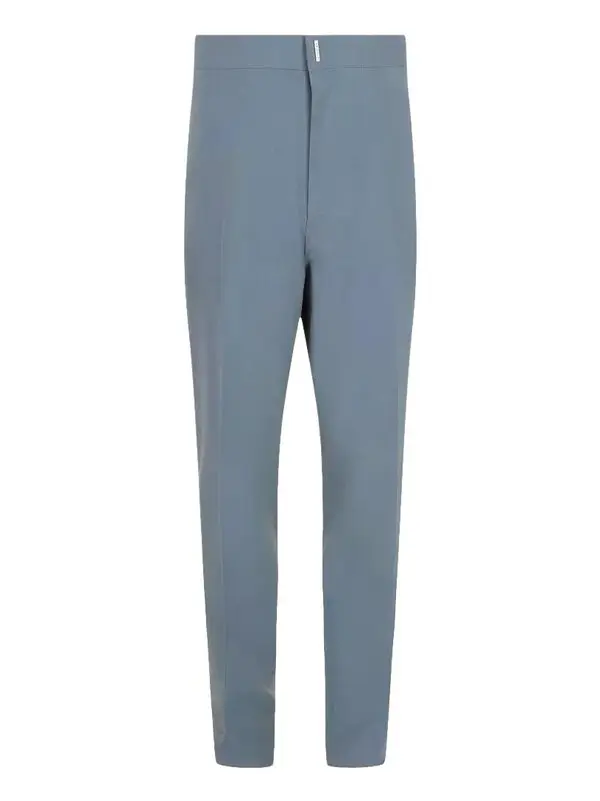 Givenchy Elastic Metal Bar Trousers - Blue