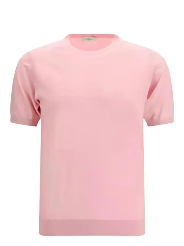 PIACENZA CASHMERE 1733 Short-sleeve Sweater - Pink