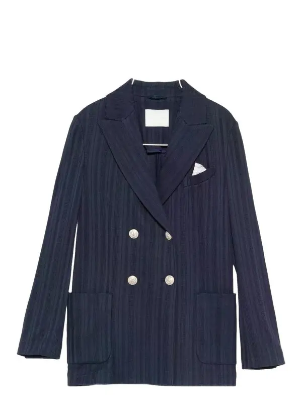 CIRCOLO 1901 Double-breasted Blazer - Blue