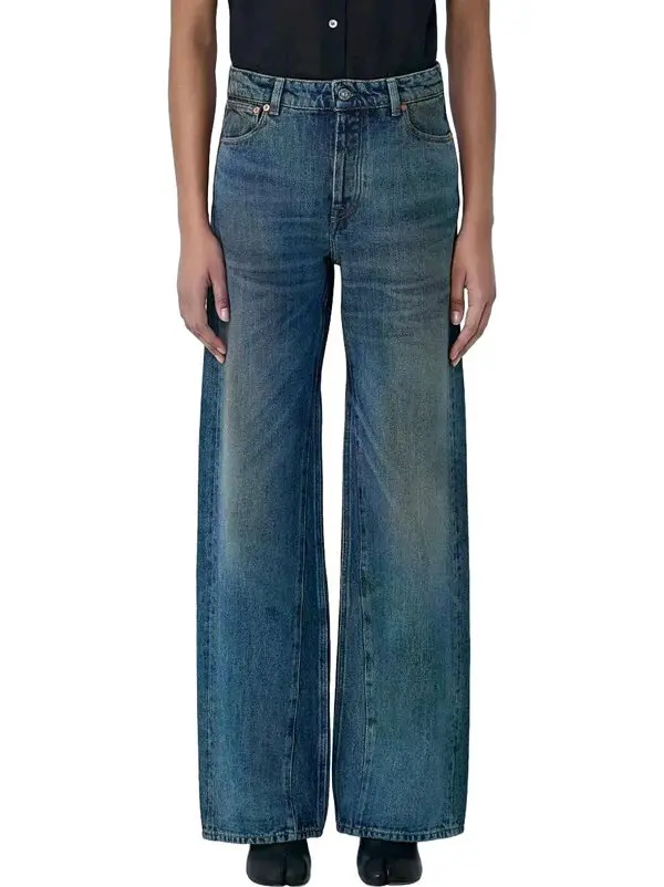 Our Legacy Five-pocket Wide-leg Jeans - Blue