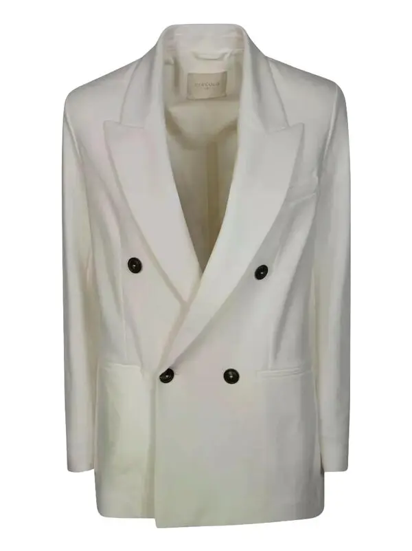 CIRCOLO 1901 Double-breasted Jacket - Neutrals