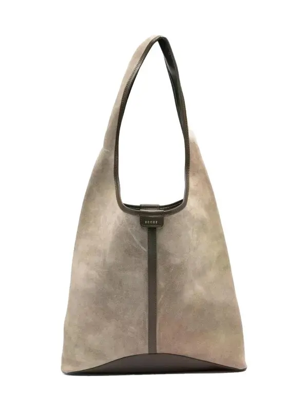 Soeur Delice Suede Tote Bag - Grey