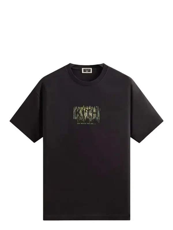 Kith X The Matrix The Matrix Has You Graphic-print T-shirt - Black