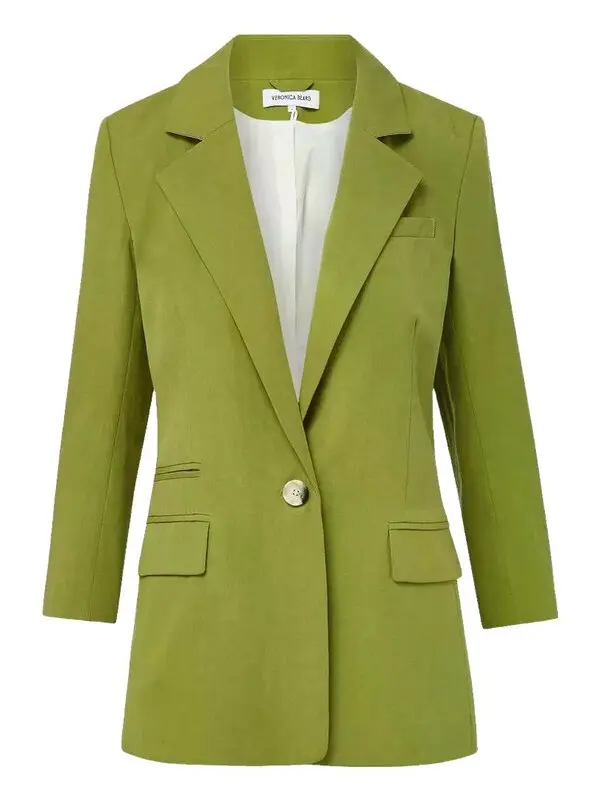 Veronica Beard Mcgowan Single-breasted Blazer - Green