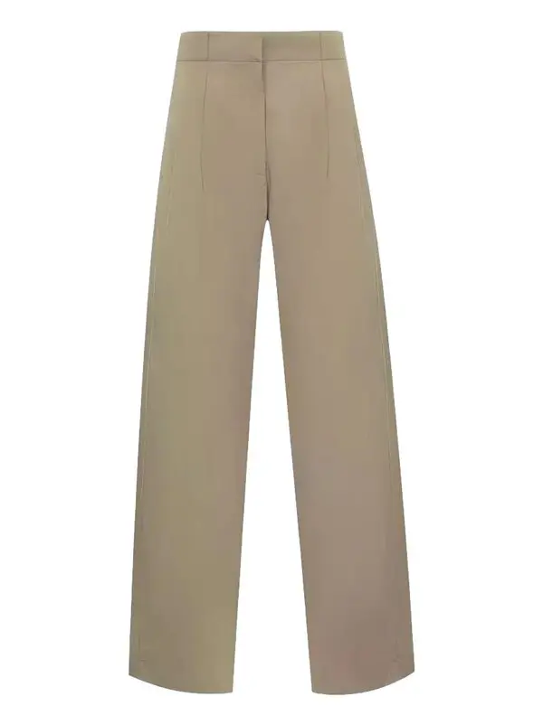THE ROW Pleated Trousers - Neutrals