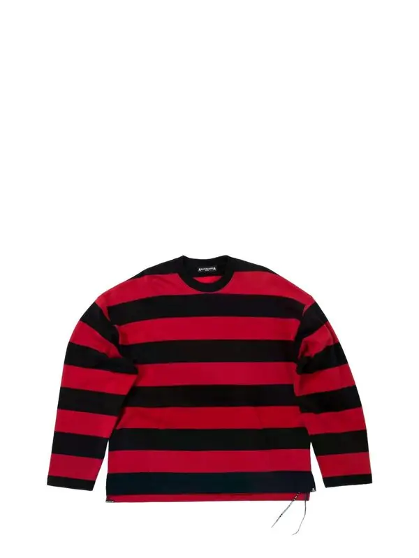 MASTERMIND WORLD Horizontal-stripe Sweatshirt - Red
