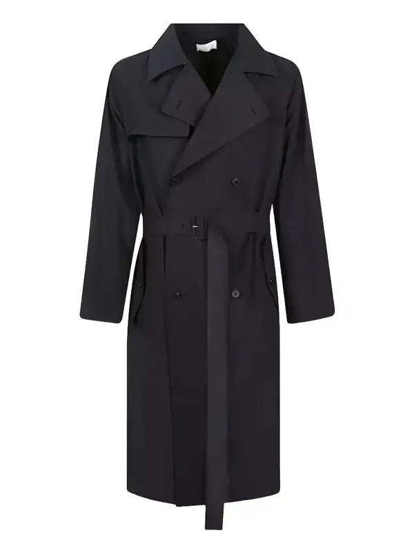 THE ROW Rainard Double-breasted Belted Trench Coat - Blue