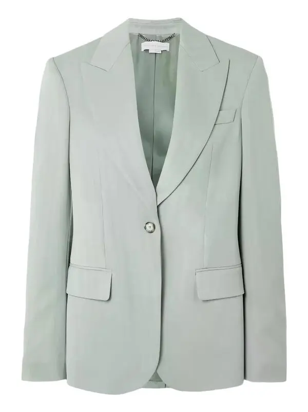 Stella McCartney Striped Slim Jacket - Green