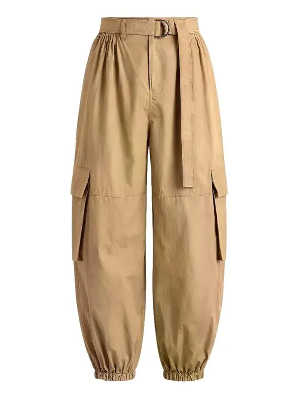 Derek Lam 10 Crosby Tamsin Balloon Cargo Trousers - Neutrals