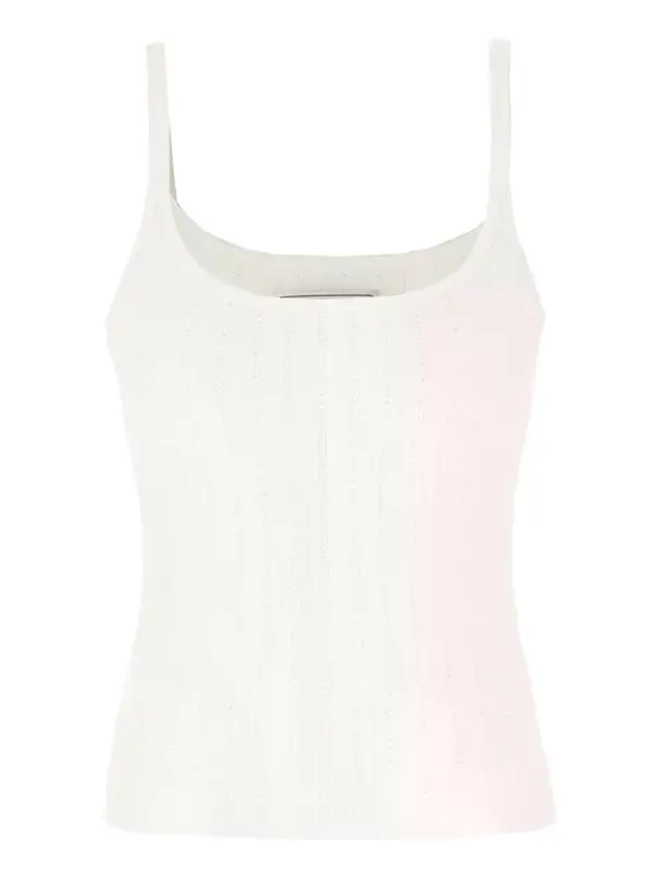 Iceberg Sleeveless Top - White