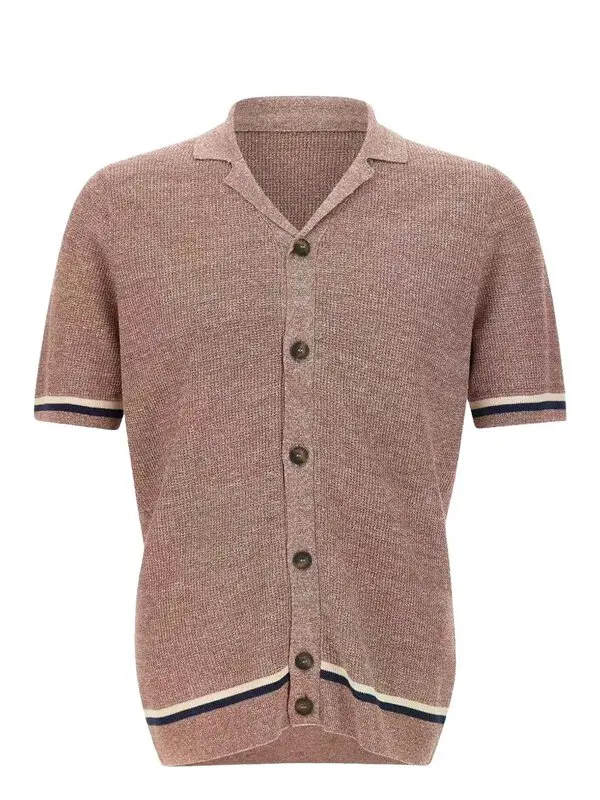 GRAN SASSO Knitted Shirt - Brown