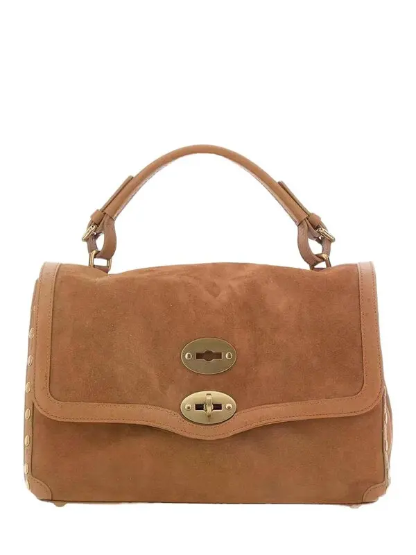 ZANELLATO Postina Studded Satchel - Neutrals