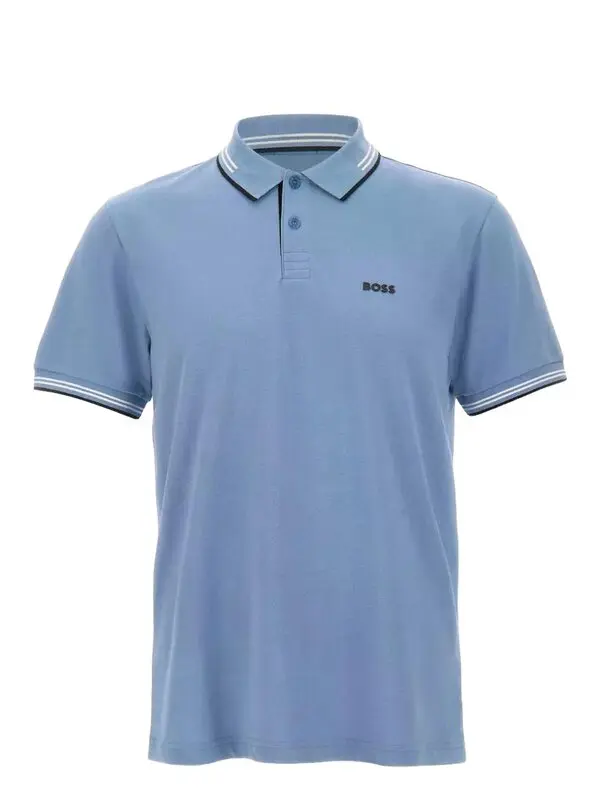 BOSS Paul Short-sleeve Polo Shirt - Blue