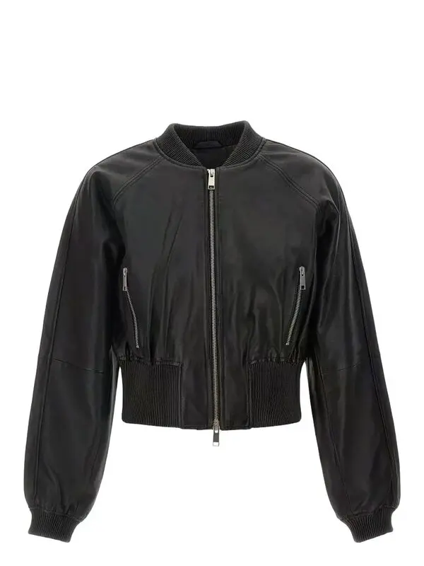 HERSKIND Dario Leather Jacket - Black