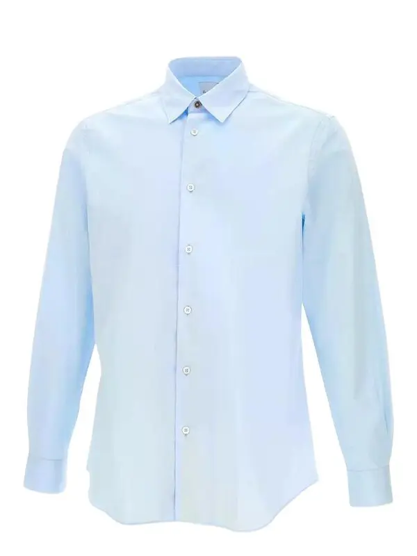 Paul Smith Button Long-sleeve Shirt - Blue