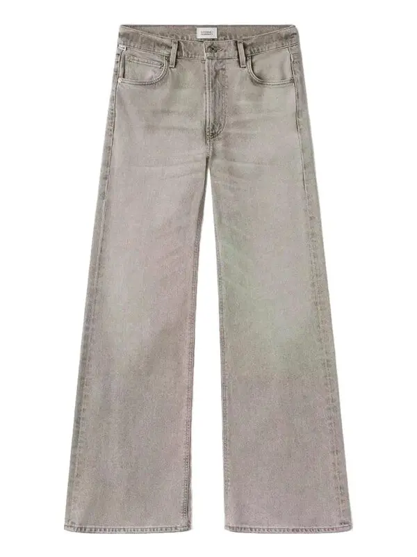 Citizens Of Humanity Wide Leg Jeans - Grey