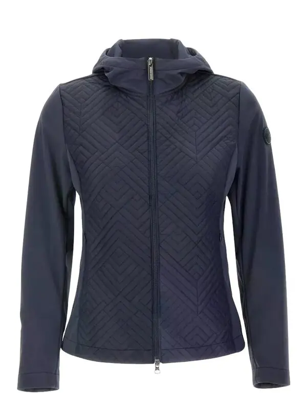 COLMAR Hooded Quilted Jacket - Blue