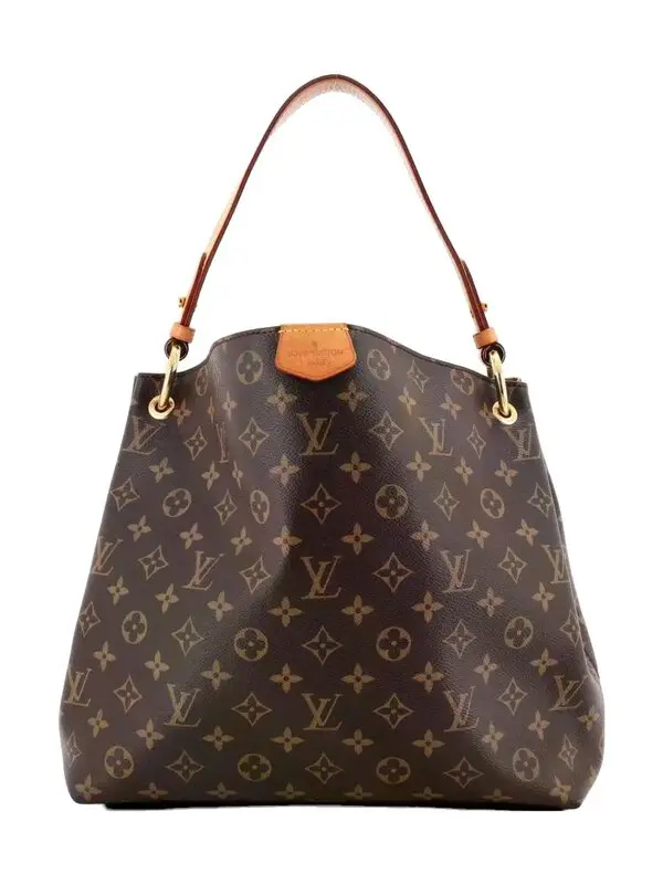 LOUIS VUITTON Graceful Handbag Monogram Canvas Pm - Brown