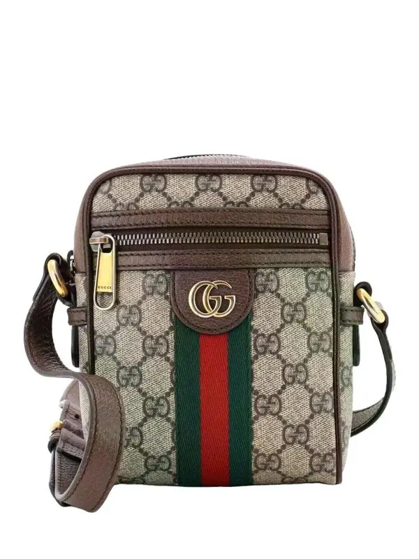 Gucci Ophidia Mini Messenger Bag - Brown