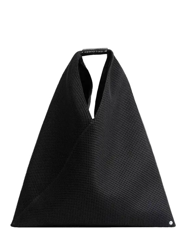 MAISON MARGIELA Japanese Logo-detail Shoulder Bag - Black