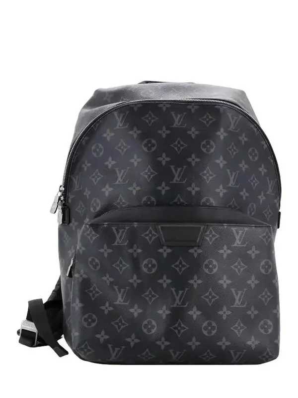 LOUIS VUITTON Discovery Monogram Eclipse Canvas Pm Backpack - Black